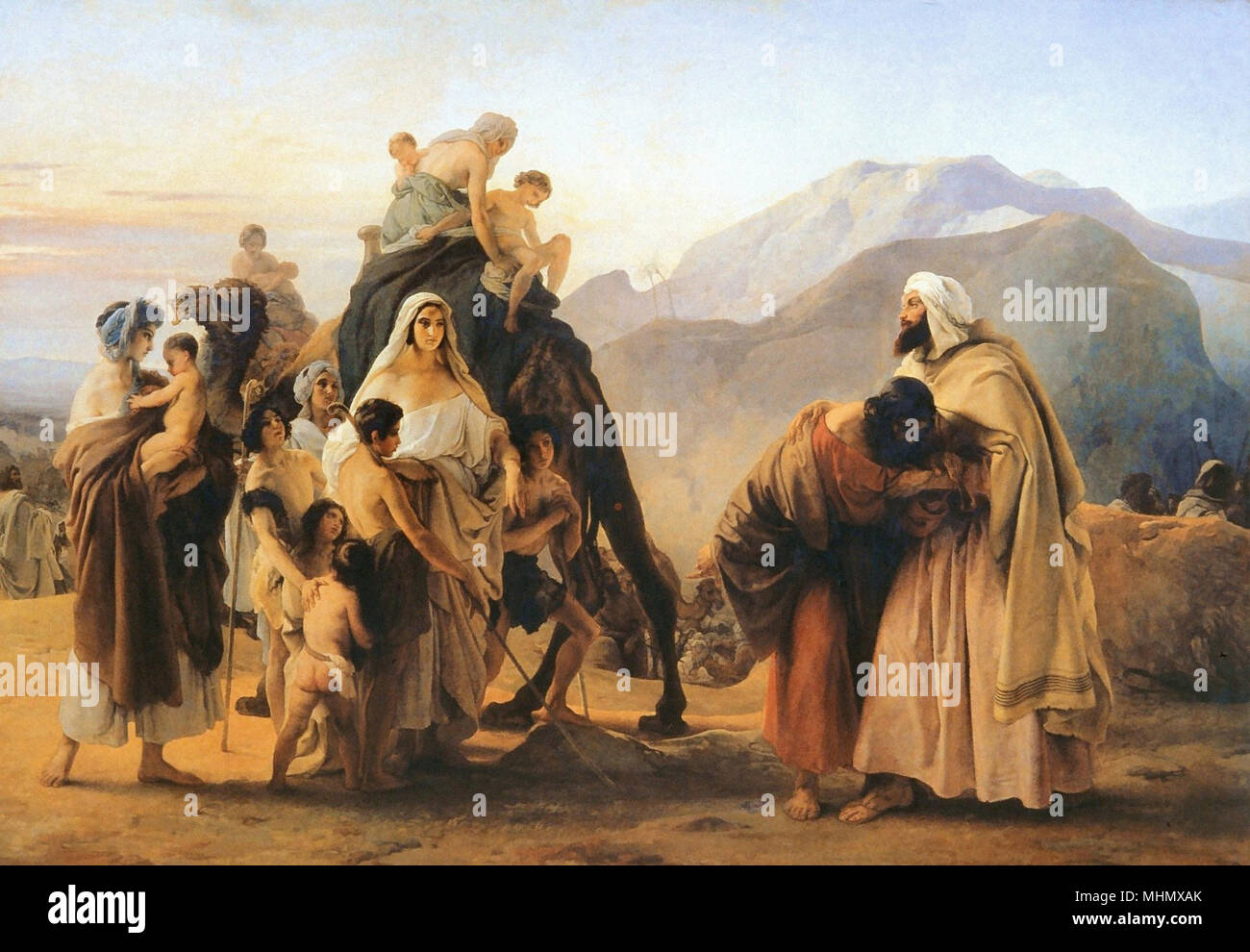 The meeting of esau hi-res stock photography and images - Alamy