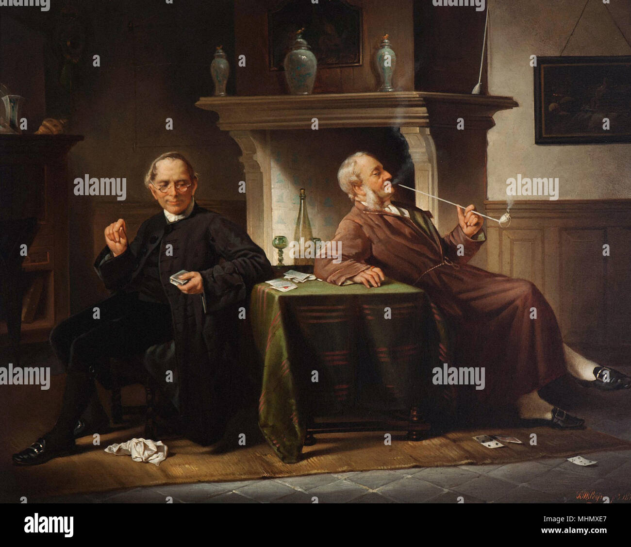 Card games at school hi-res stock photography and images - Alamy