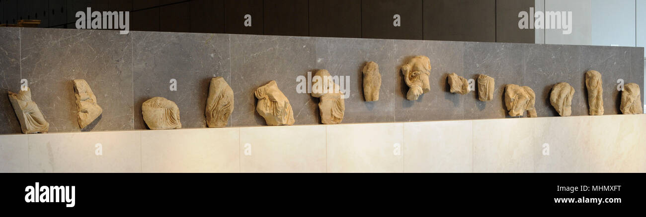 New acropolis museum athens frieze hi-res stock photography and images ...