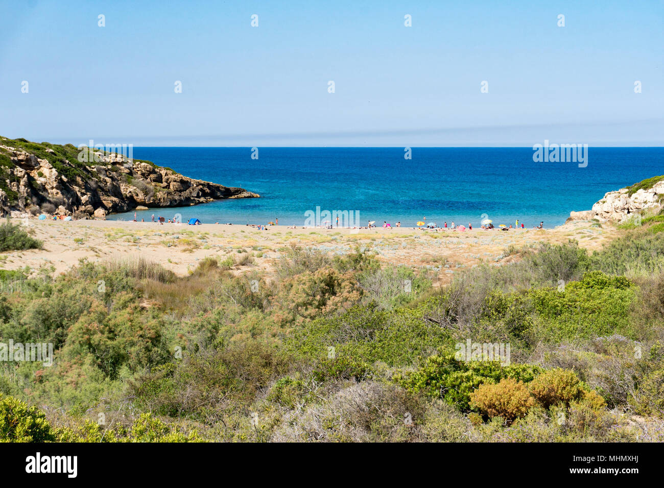 Calamosche beach hi-res stock photography and images - Alamy