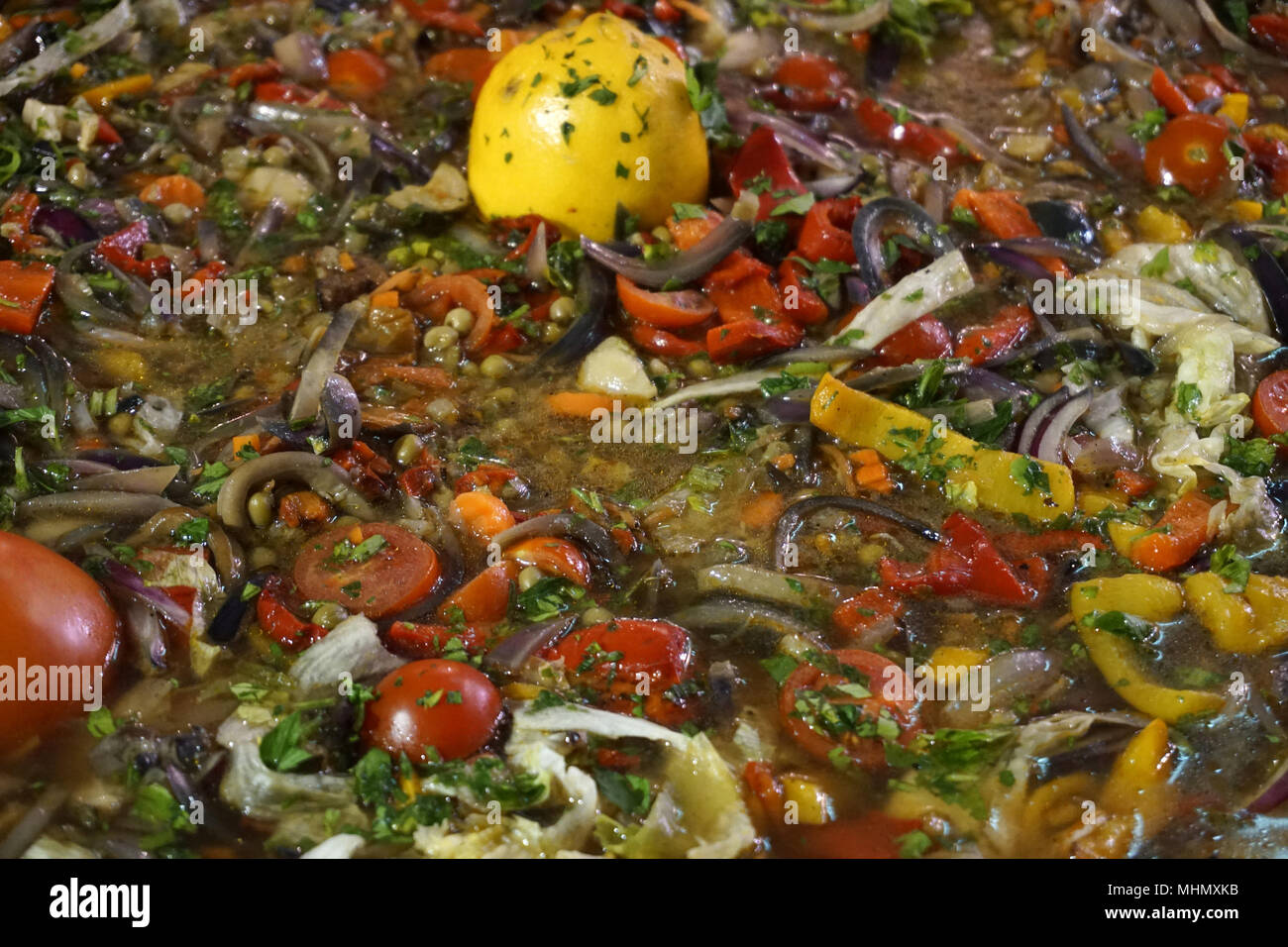 Italian Panini with chips in florence Stock Photo - Alamy