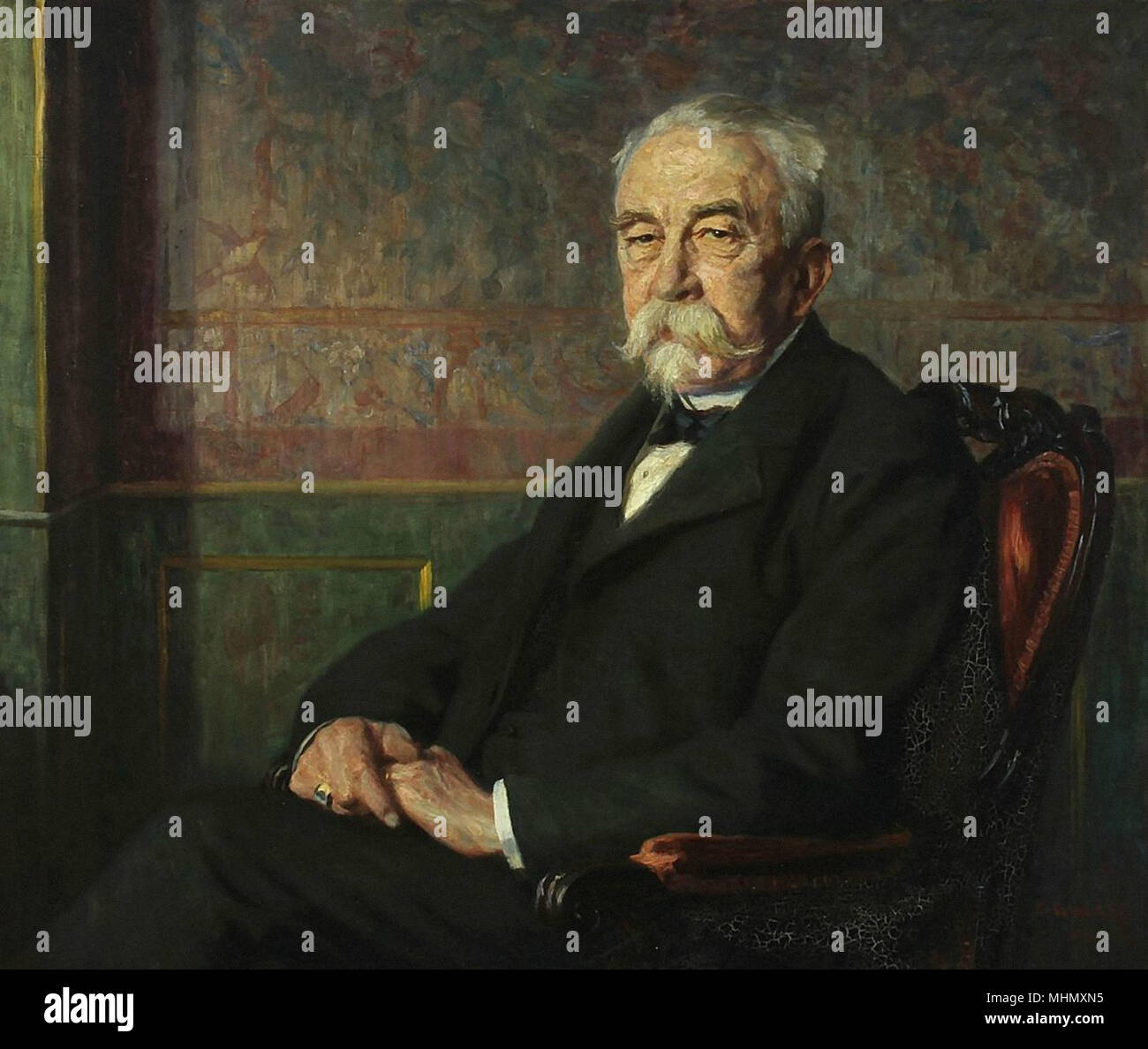 Wentorf Carl Christian Ferdinand - Portrait of Eberhard Von Elbrecht ...