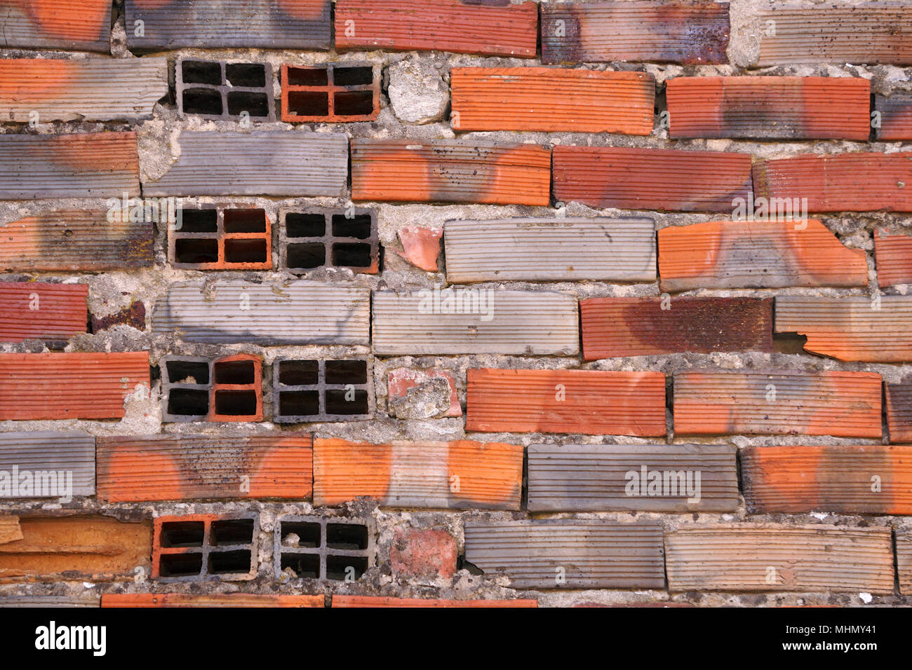 old red brick background texture Stock Photo - Alamy