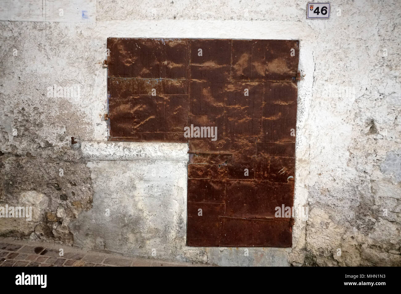 RANGO, ITALY - DECEMBER 1, 2017 - People buying at the shops of ...