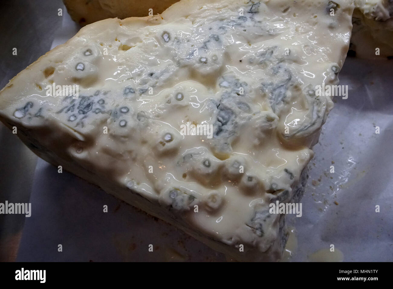 Blue cheese detail hi-res stock photography and images - Alamy