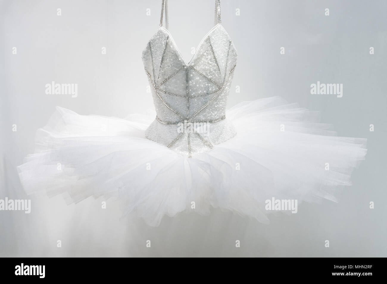 white Ballet Dress skirt isolated on white Stock Photo - Alamy