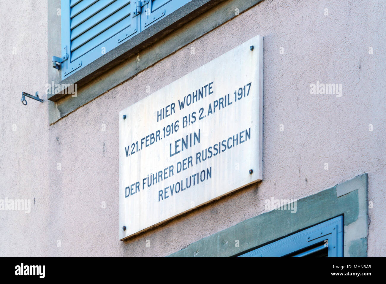 The house where the leader of the Russian communist revolution Vladimir ...