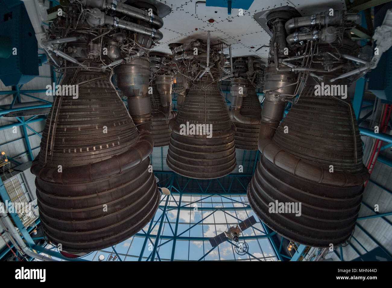 CAPE CANAVERAL, FL, USA - FEBRUARY, 7, 2017 - Moon Space mission ...