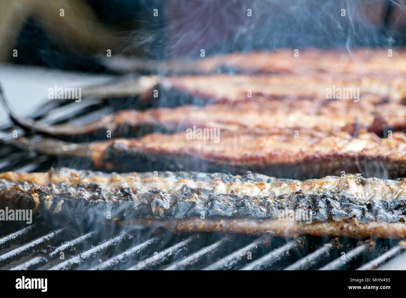 The traditional eel festival is takin place in Comacchio. Eel are ...