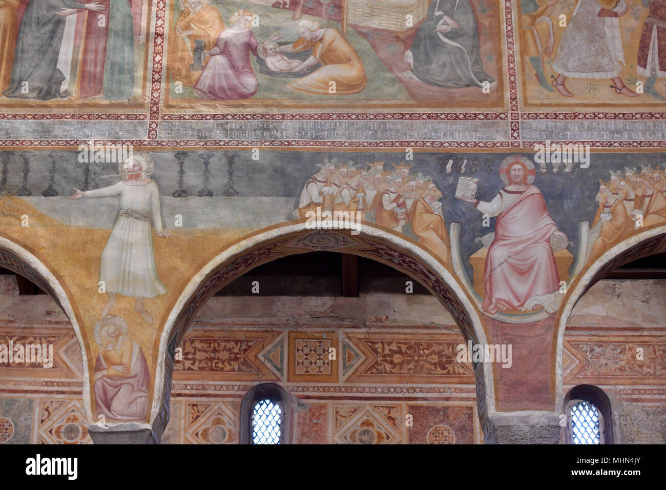 POMPOSA, ITALY - OCTOBER 9 2016 - Pomposa abbey is Benedictine ...