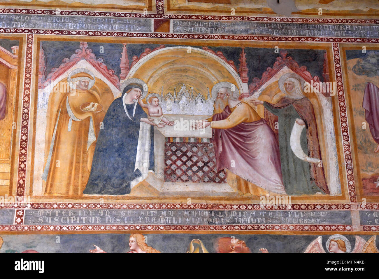 POMPOSA, ITALY - OCTOBER 9 2016 - Pomposa abbey is Benedictine ...