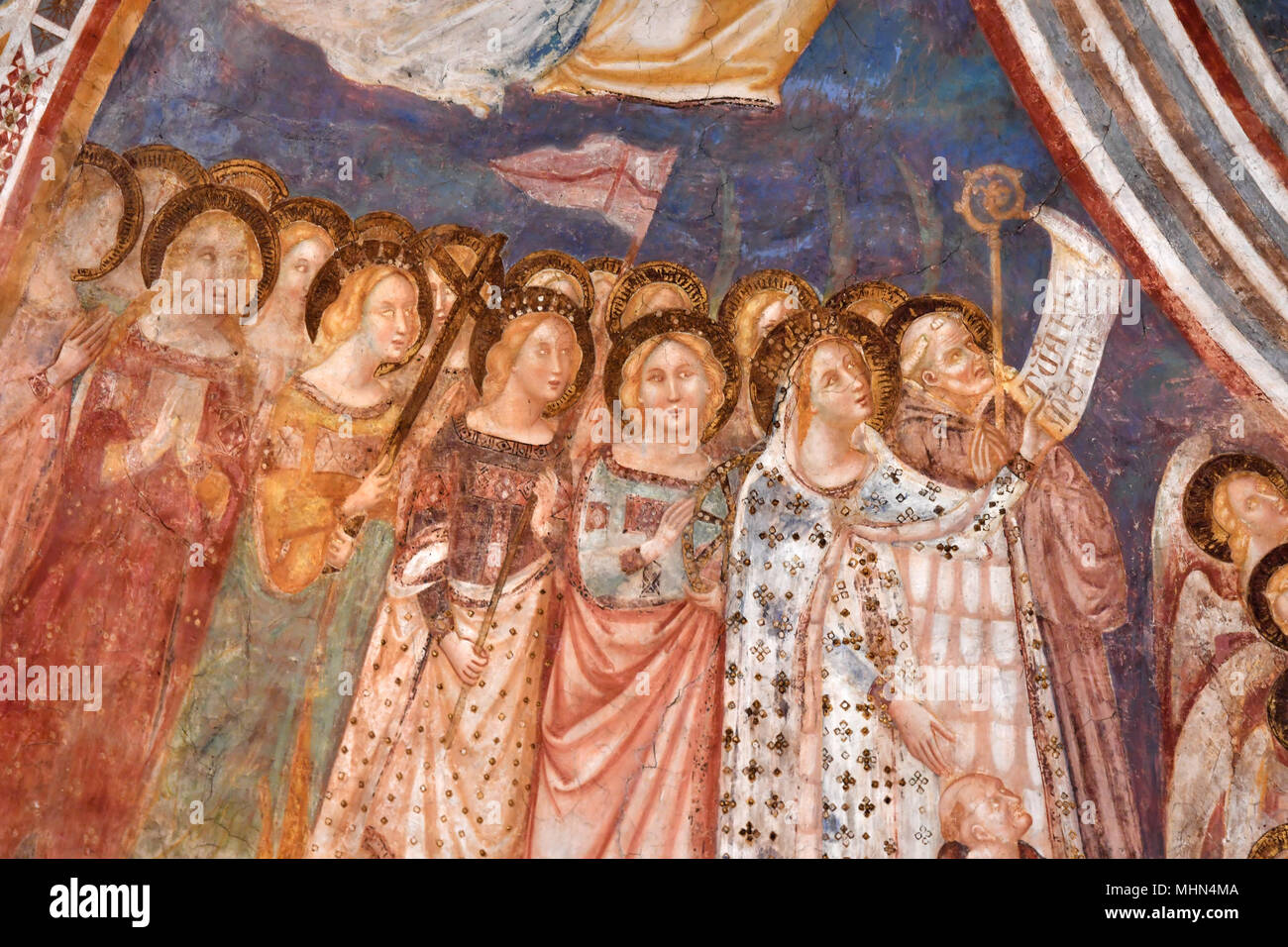 POMPOSA, ITALY - OCTOBER 9 2016 - Pomposa abbey is Benedictine ...