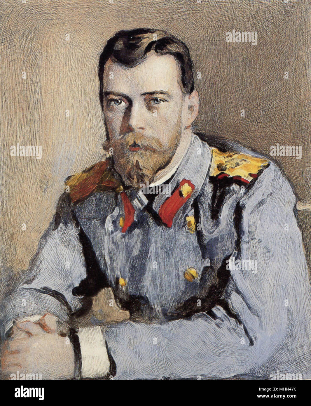 Portrait nicholas ii painting hi-res stock photography and images - Alamy