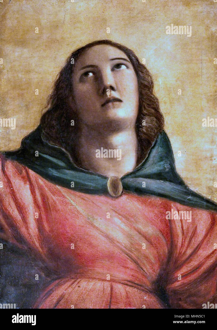 Severn Joseph - Head of the Virgin Stock Photo - Alamy