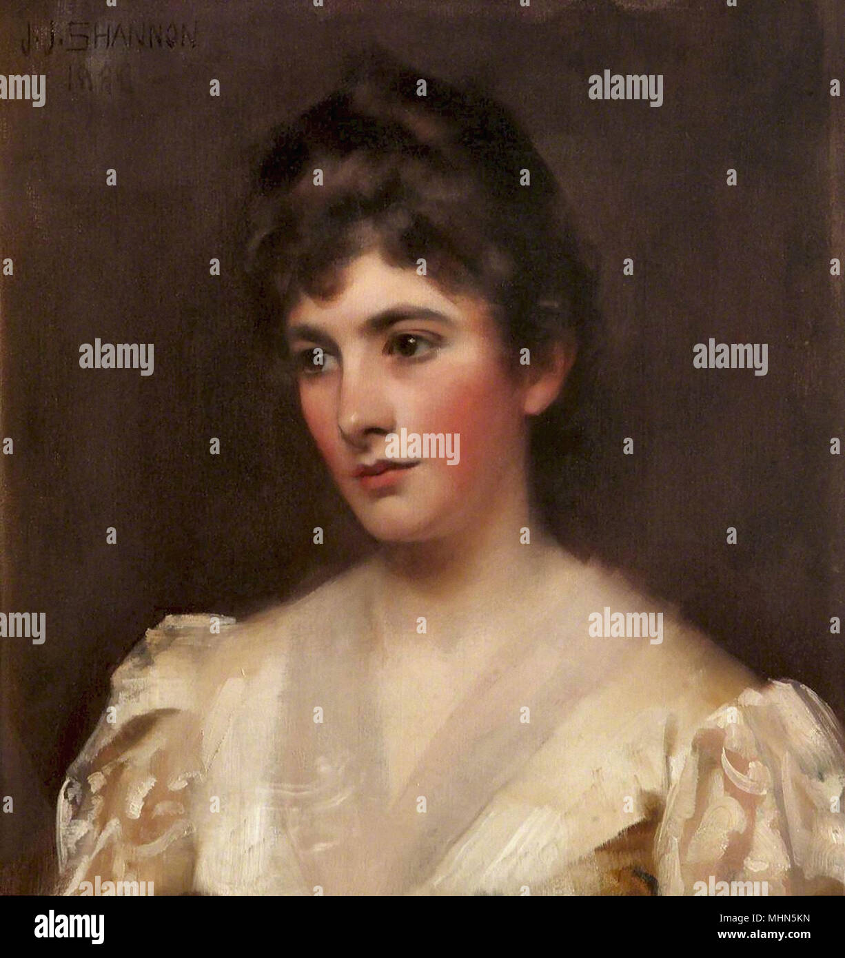 Shannon Sir James Jebusa - Ada Marion Nichols Lady Bond Stock Photo - Alamy