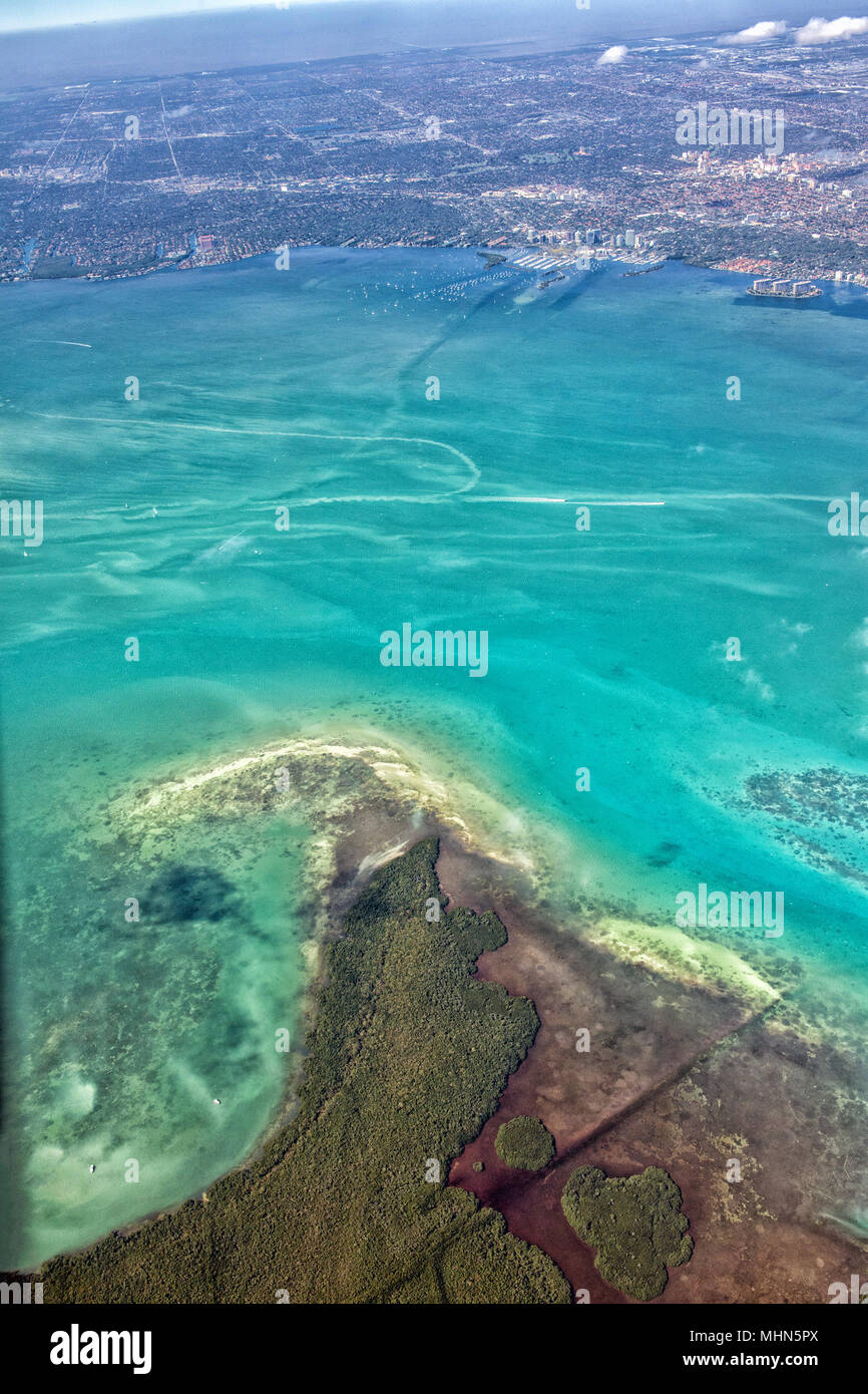Everglades city aerial view hi-res stock photography and images - Alamy