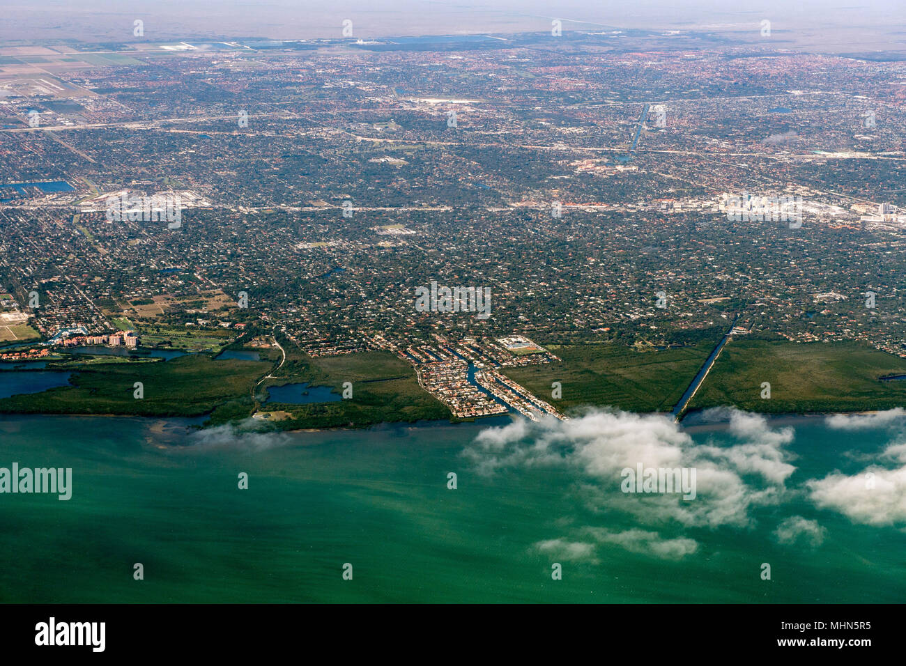 Everglades aerial view florida hi-res stock photography and images - Alamy