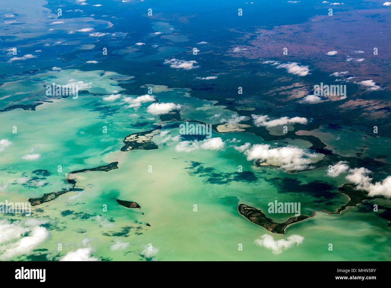 Everglades city aerial view hi-res stock photography and images - Alamy