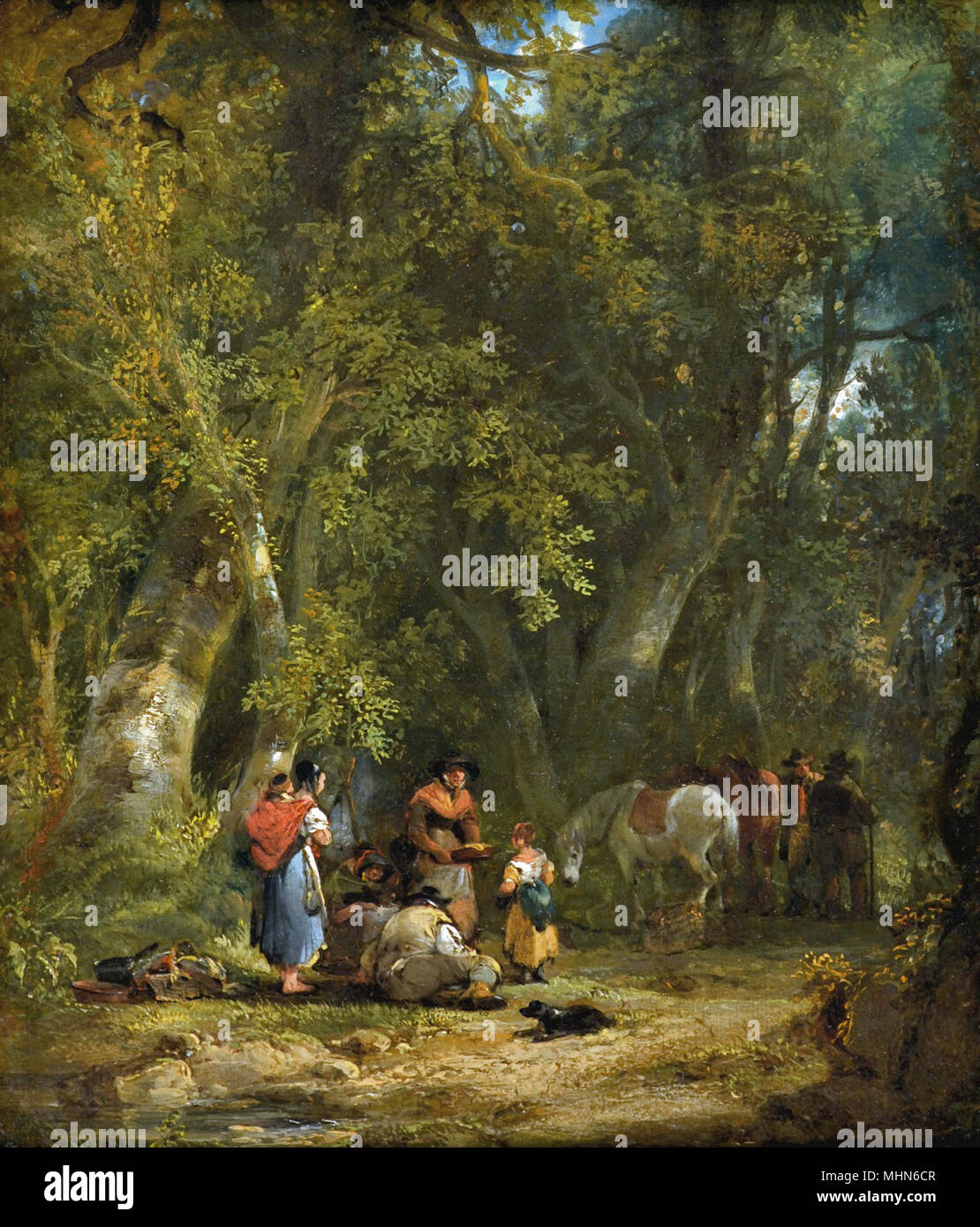 Shayer I William - in the New Forest Stock Photo - Alamy