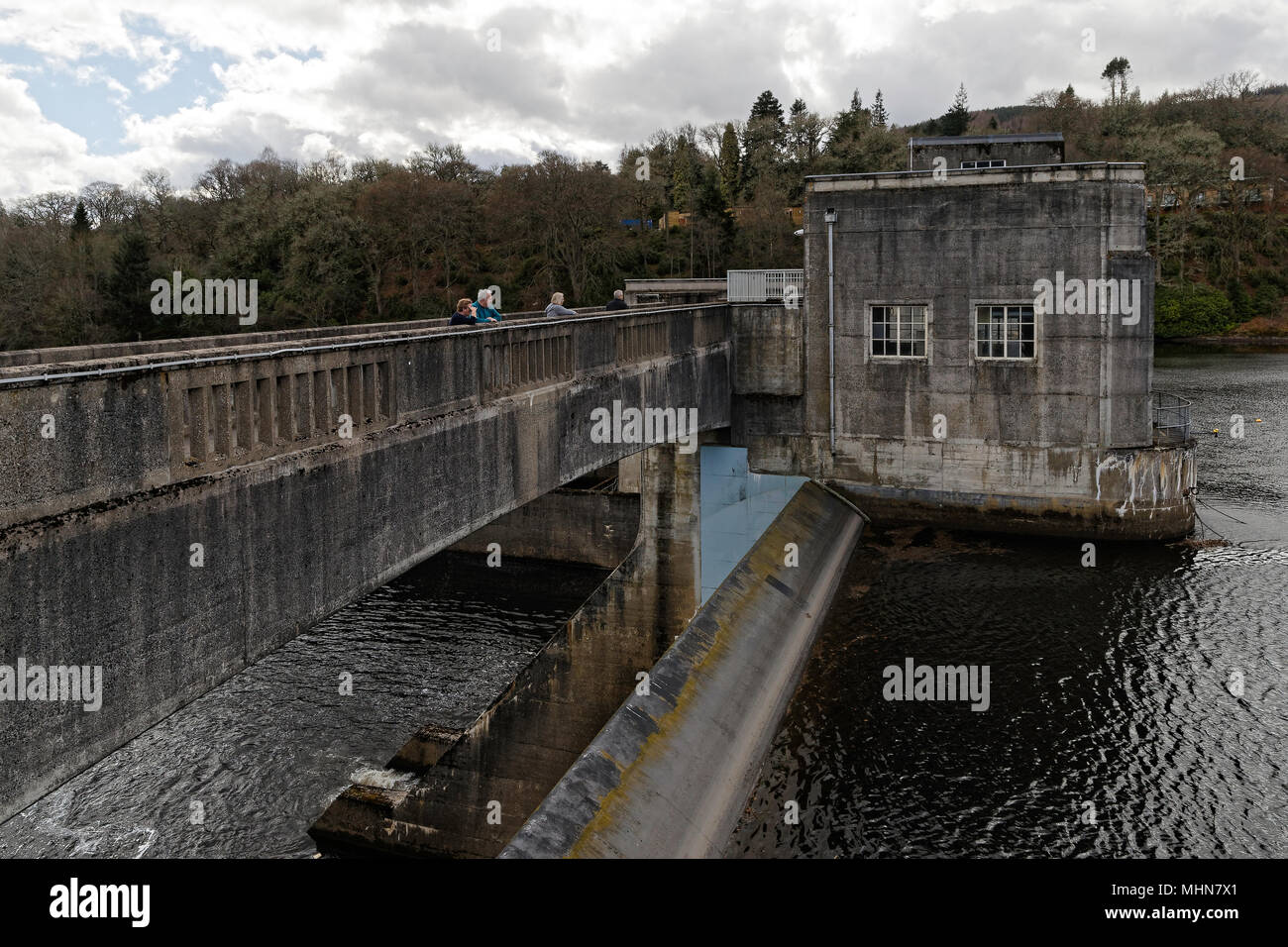 Pitlochry hydro electric dam hi-res stock photography and images - Alamy