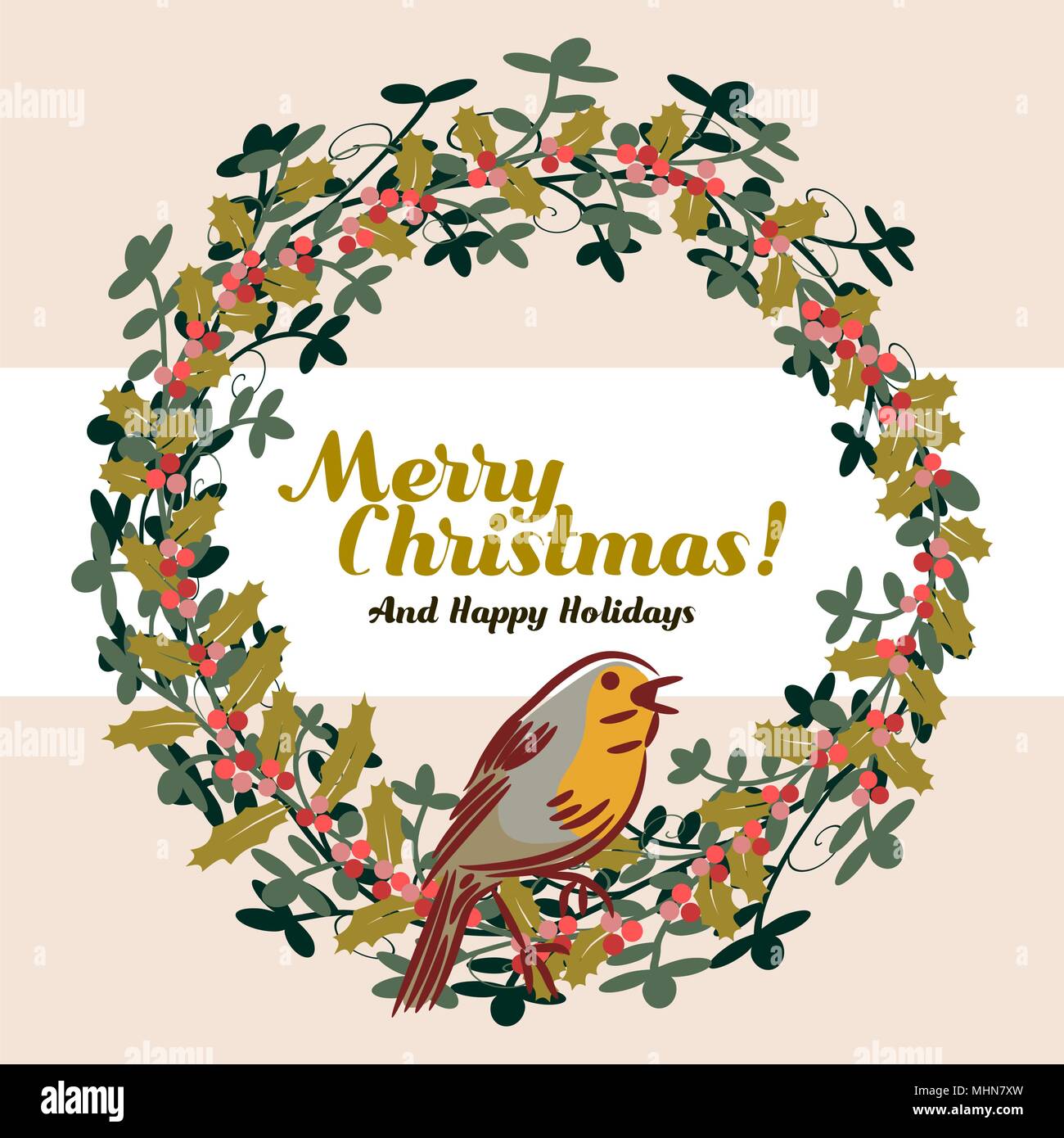 Christmas design. Vector illustration Stock Vector Image & Art - Alamy