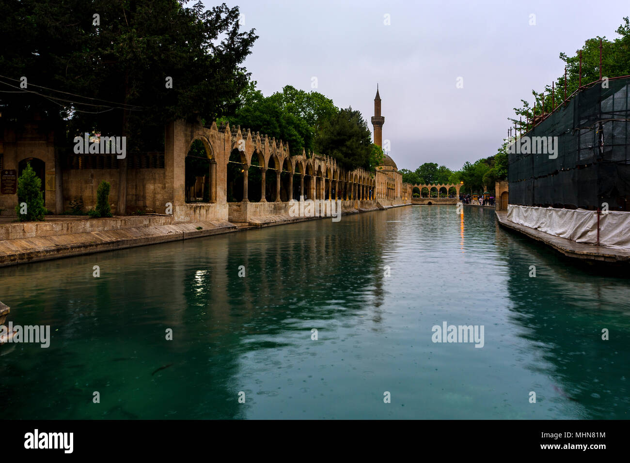 Halil-ür Rahman Mosque and Balıklı Lake. The three great religions are ...