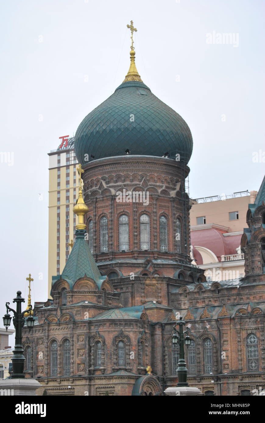 Saint Sophia's Cathedral in Harbin, China Stock Photo - Alamy