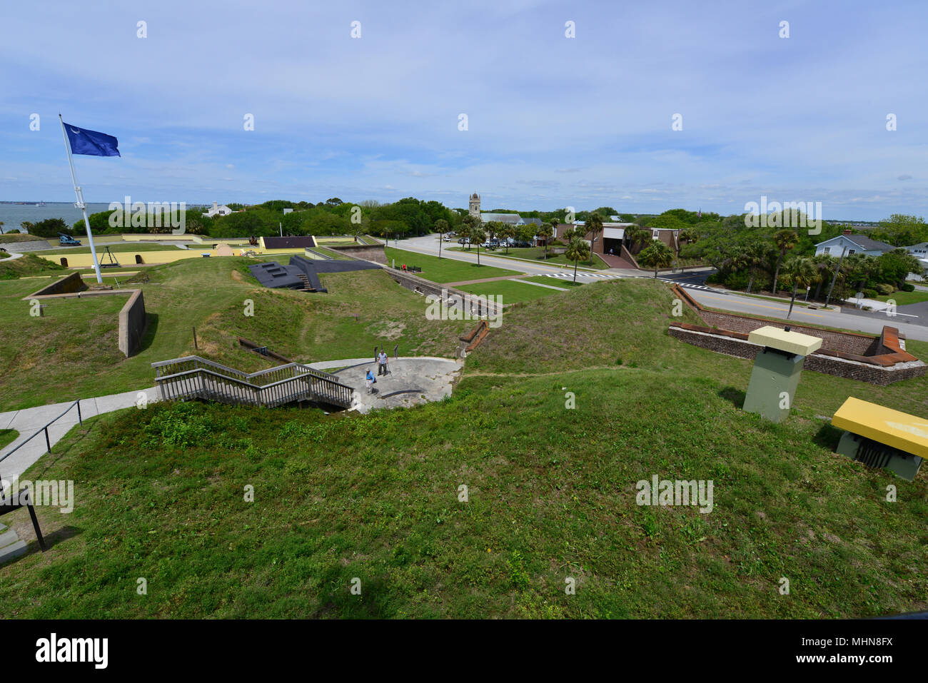 Fort Moultrie an American Fortress that was used from 1776 to 1947 ...