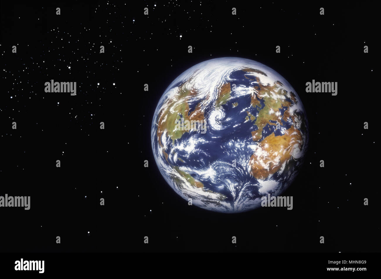 Earth from space north america hi-res stock photography and images - Alamy
