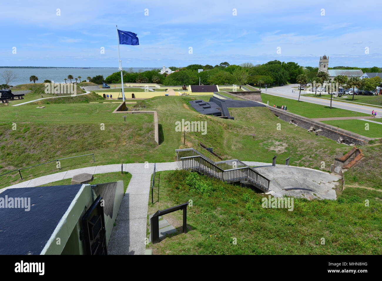 Fort moultrie 1776 hi-res stock photography and images - Alamy