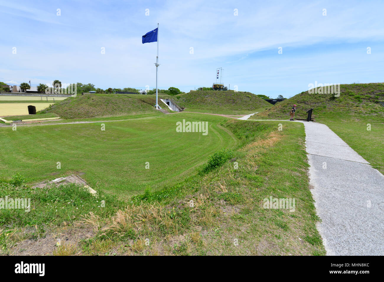 Fort Moultrie an American Fortress that was used from 1776 to 1947 ...