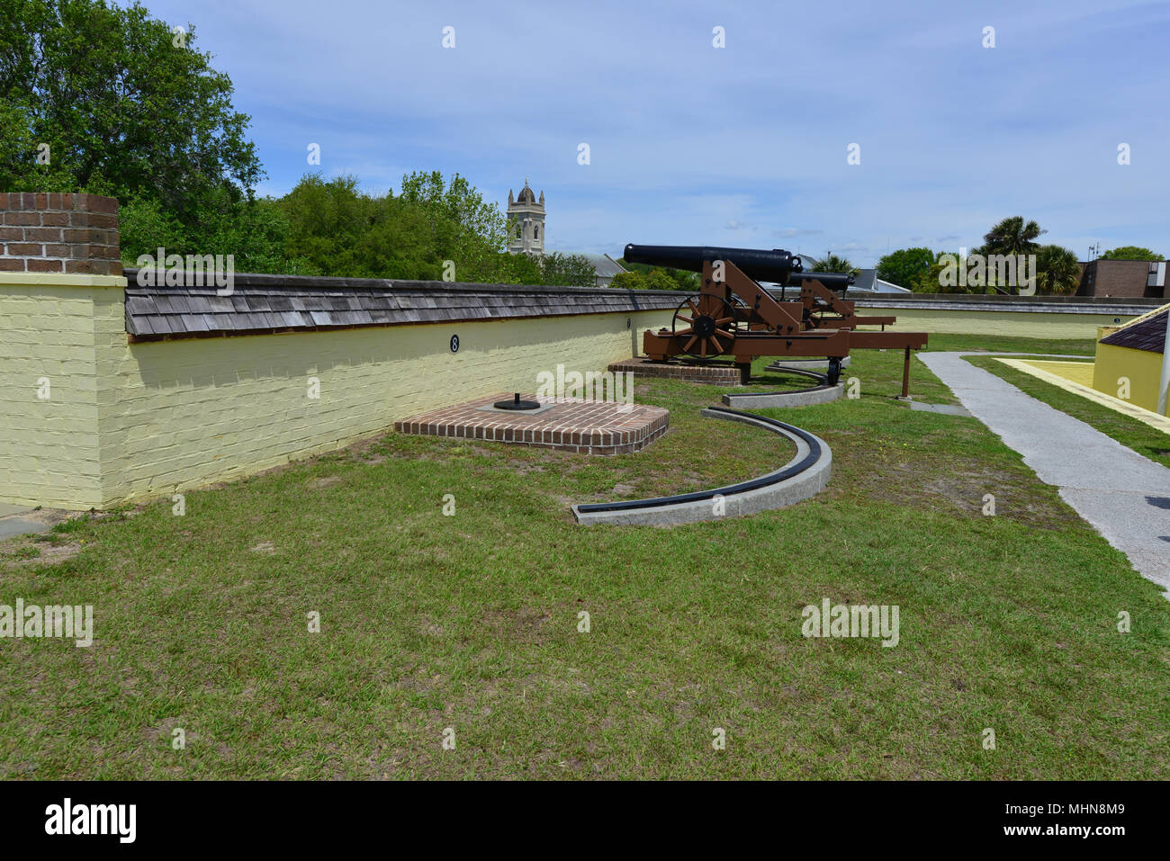 Fort Moultrie an American Fortress that was used from 1776 to 1947 ...