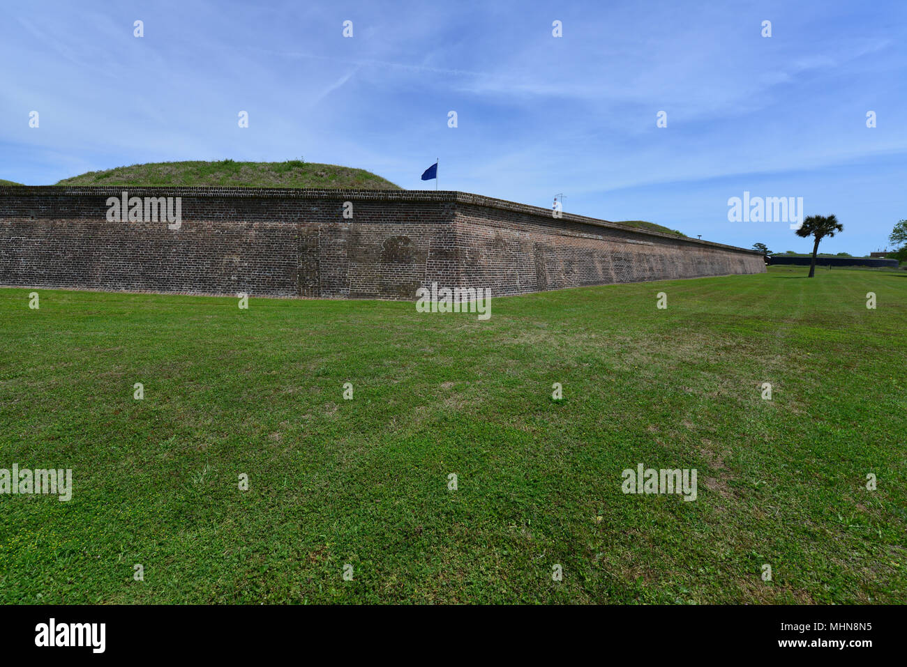 Fort Moultrie an American Fortress that was used from 1776 to 1947 ...