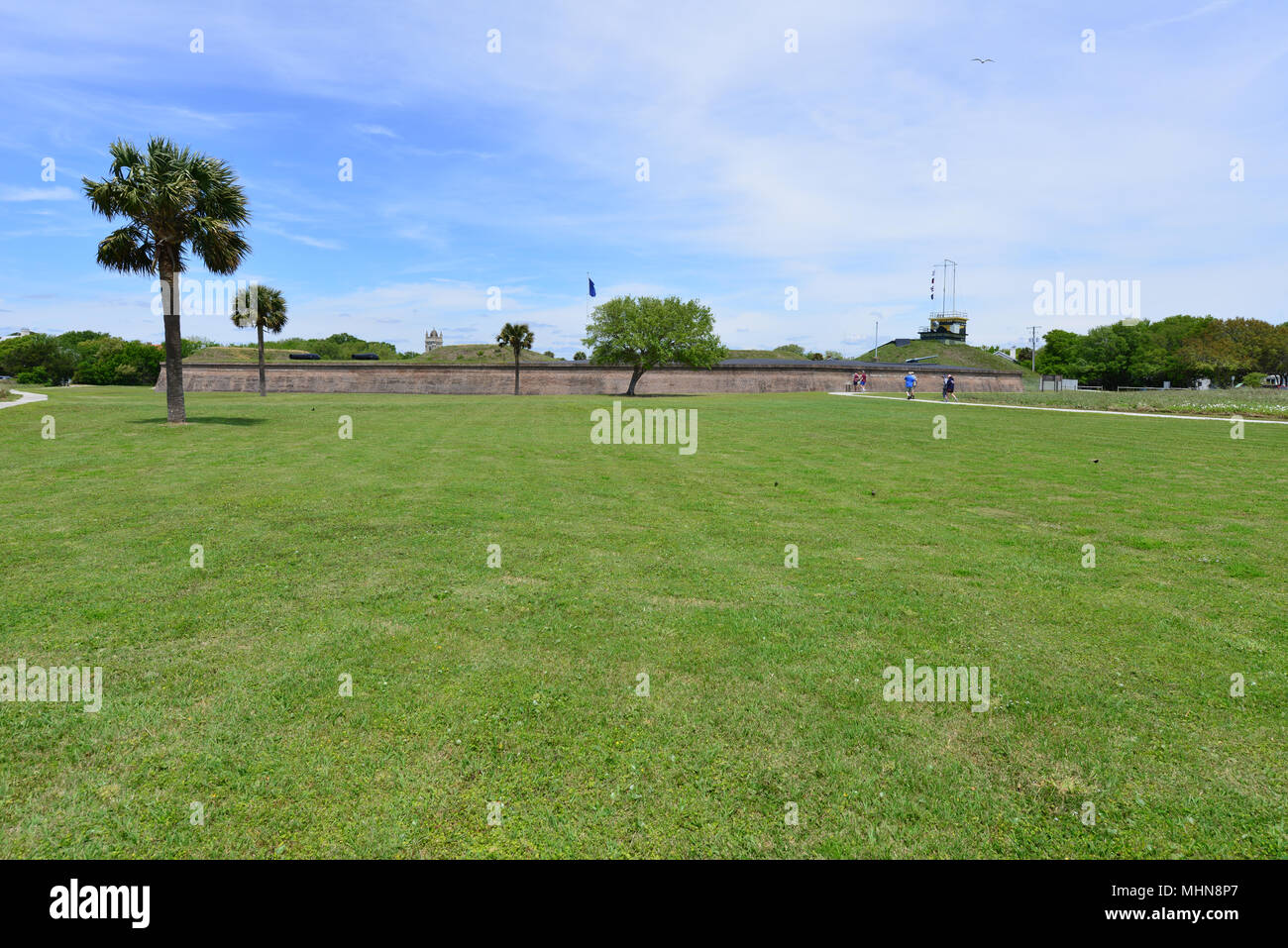 Fort Moultrie an American Fortress that was used from 1776 to 1947 ...
