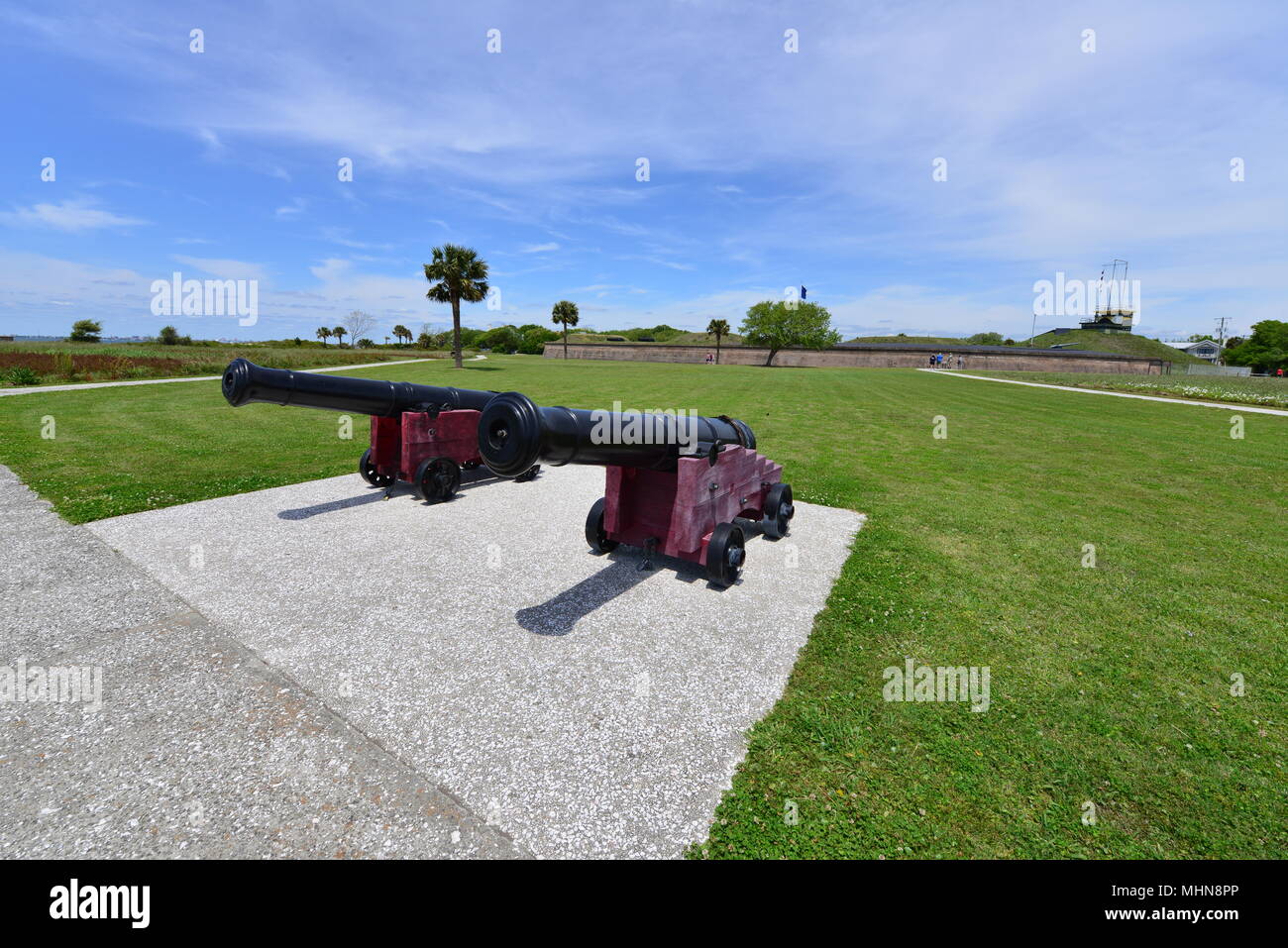 Fort Moultrie an American Fortress that was used from 1776 to 1947 ...