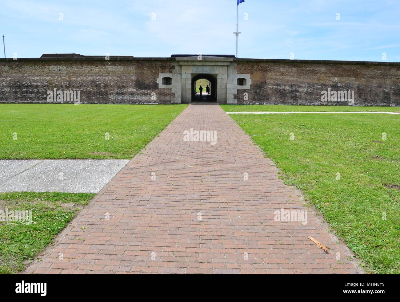 Fort Moultrie an American Fortress that was used from 1776 to 1947 ...