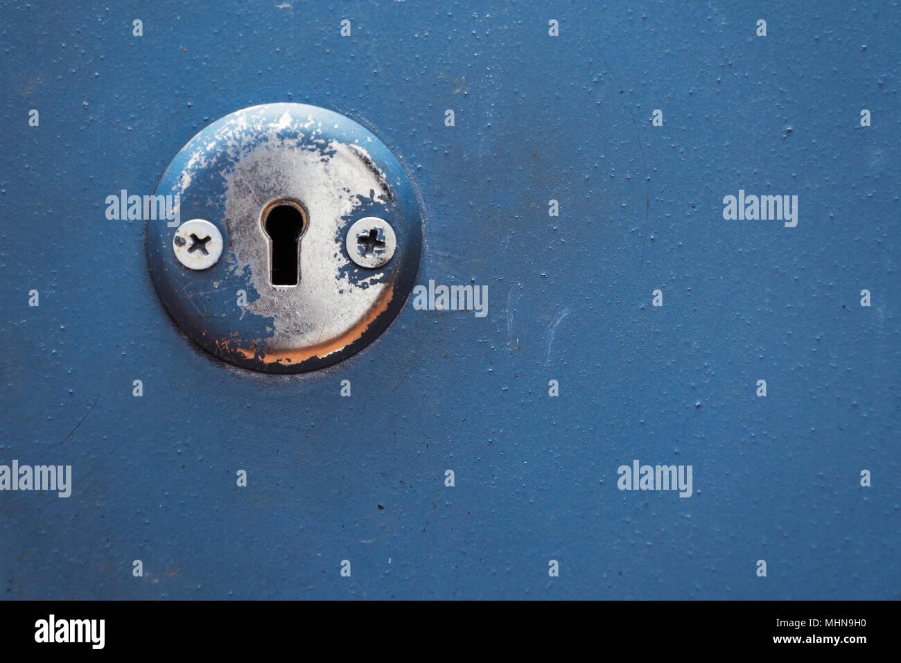 Old keyhole close-up Stock Photo - Alamy