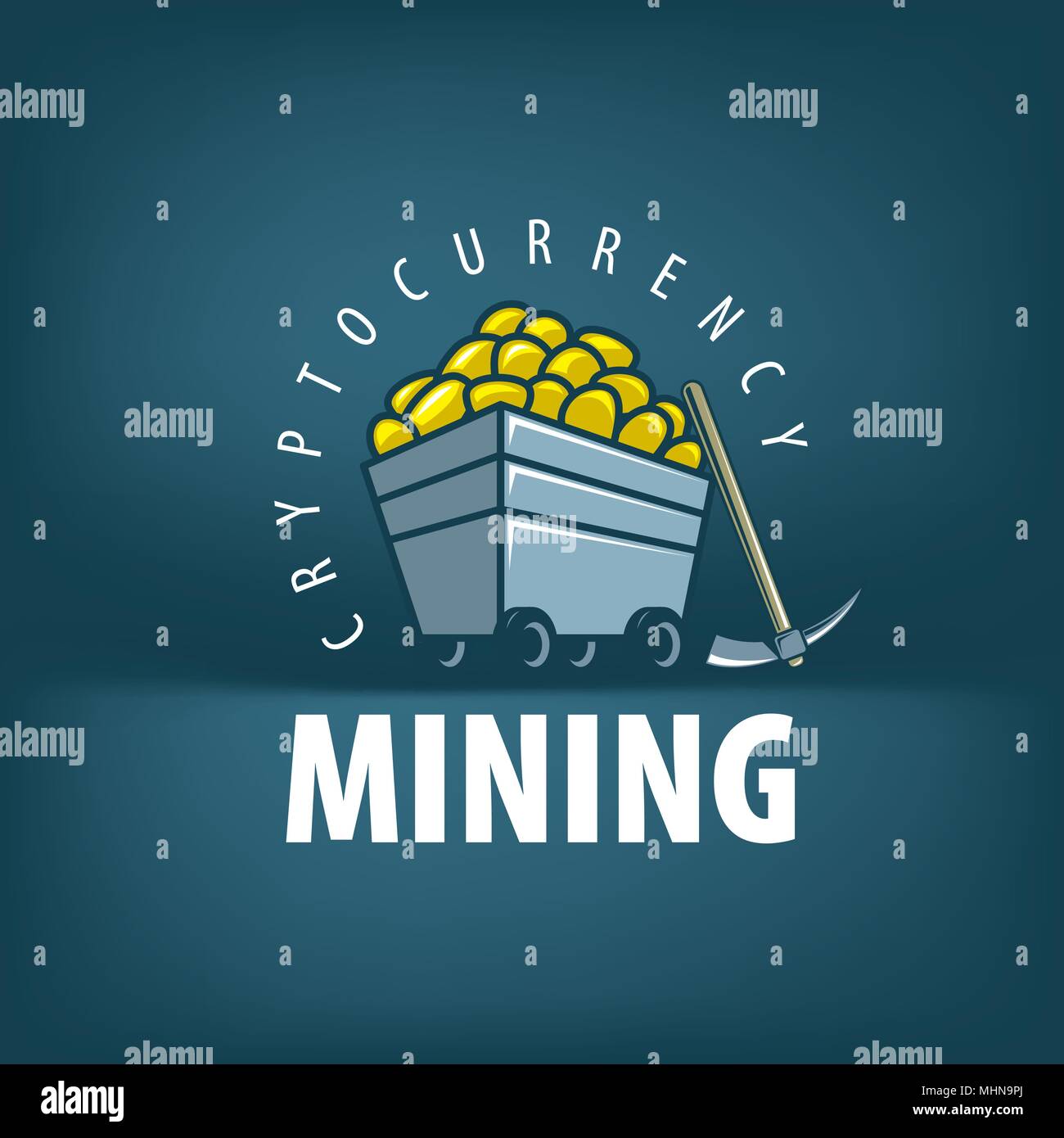 Digital currency mining Stock Vector Image & Art - Alamy