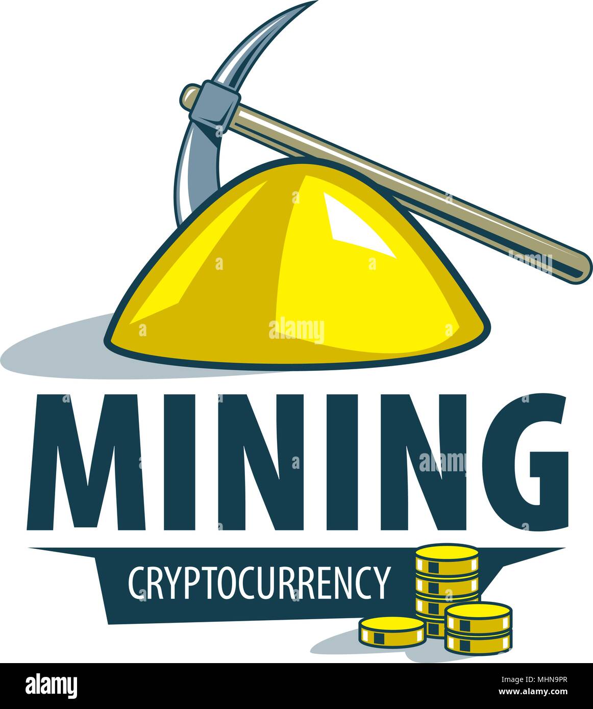 Digital currency mining Stock Vector Image & Art - Alamy