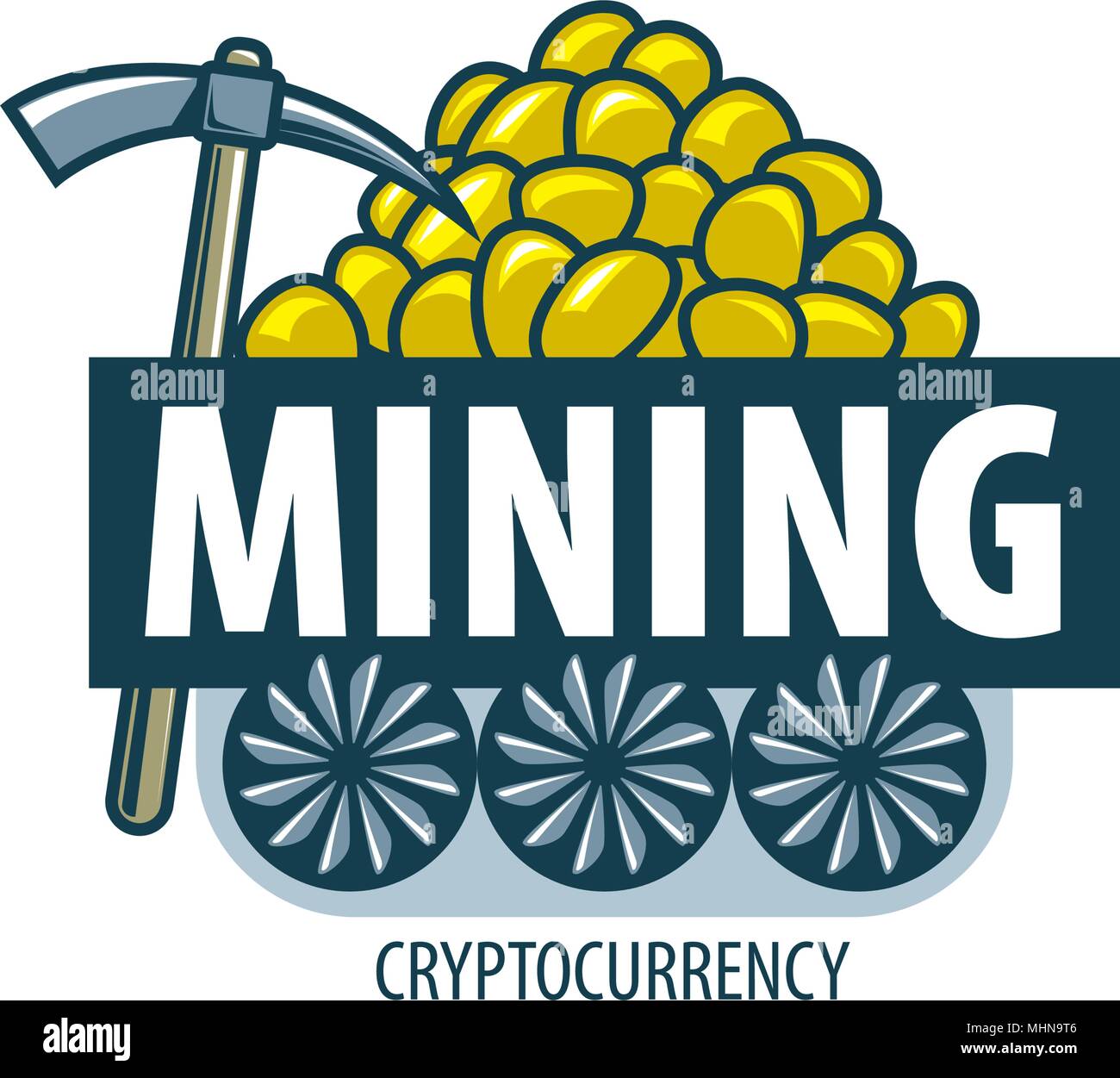 Digital currency mining Stock Vector Image & Art - Alamy