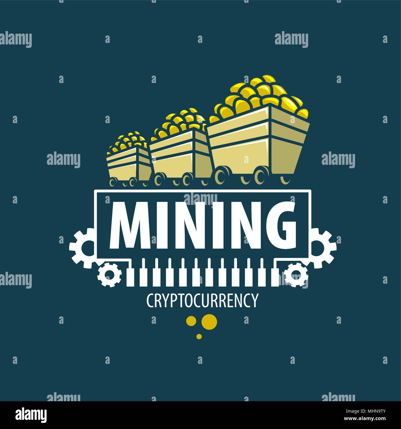 Digital currency mining Stock Vector Image & Art - Alamy