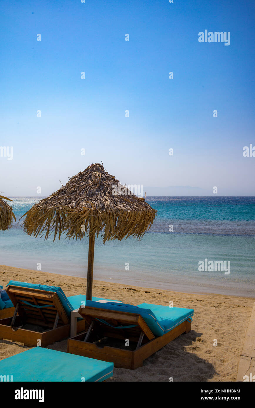 Mykonos beach party hi-res stock photography and images - Alamy