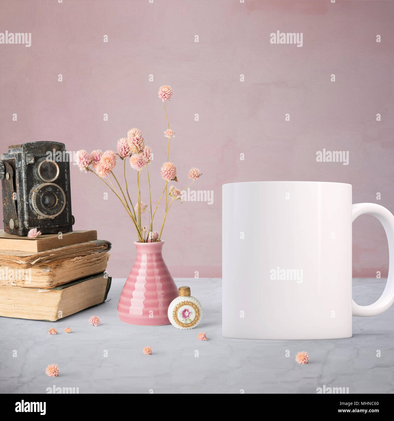 Pretty Mug Mockup. Great for overlaying your custom quotes and designs ...