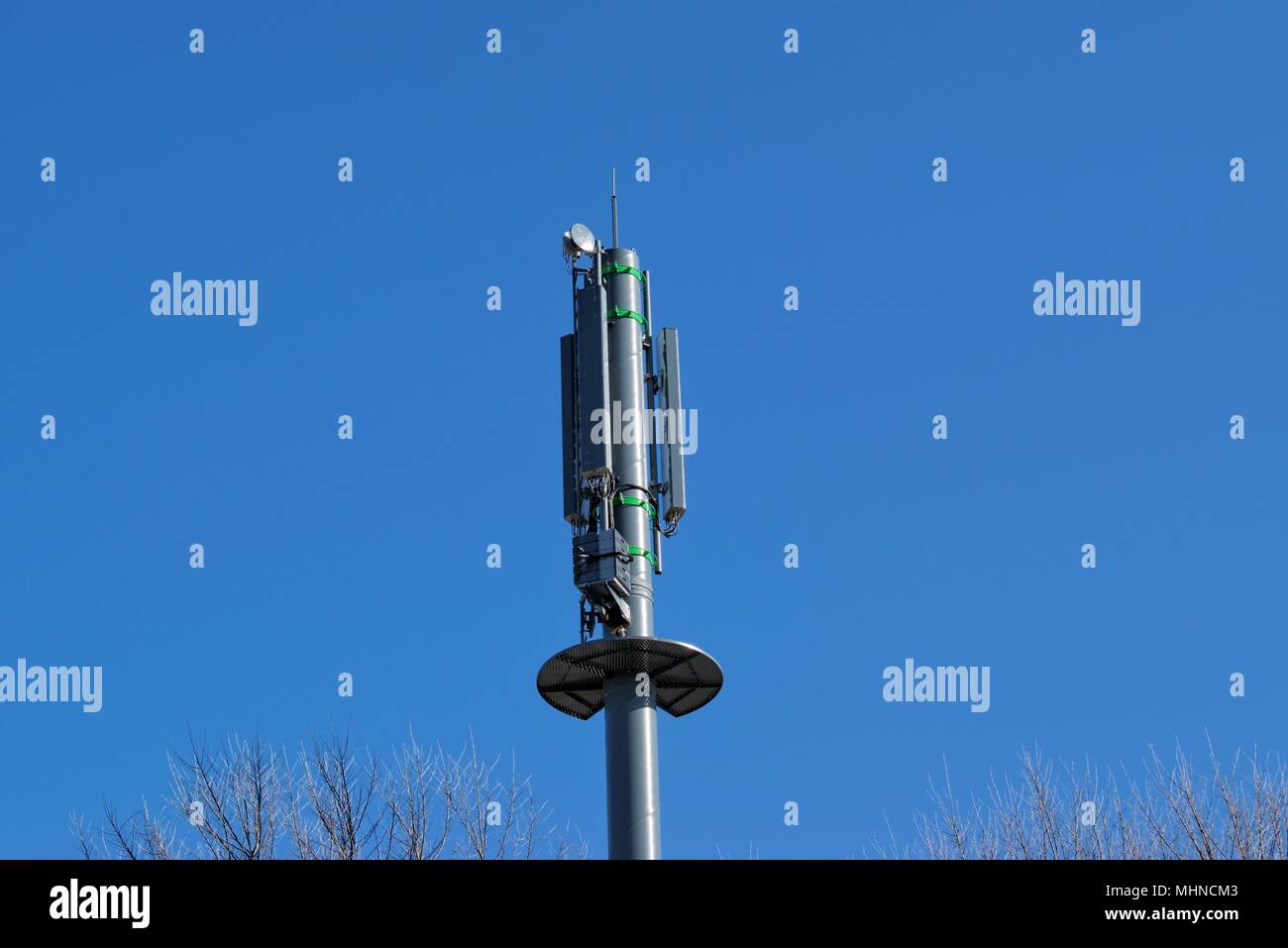 Technology, constructions,electronics and mobile concept networks: sector antennas for base ...