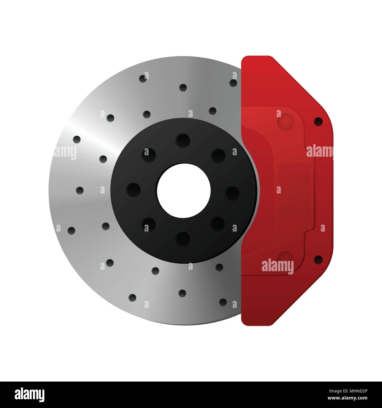Vehicle brake pad icon Cut Out Stock Images & Pictures - Alamy