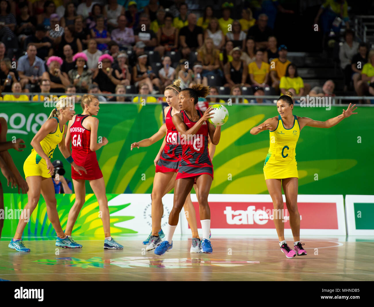 Australia v England Netball Gold Medal Match-Commonwealth Games 2018 ...
