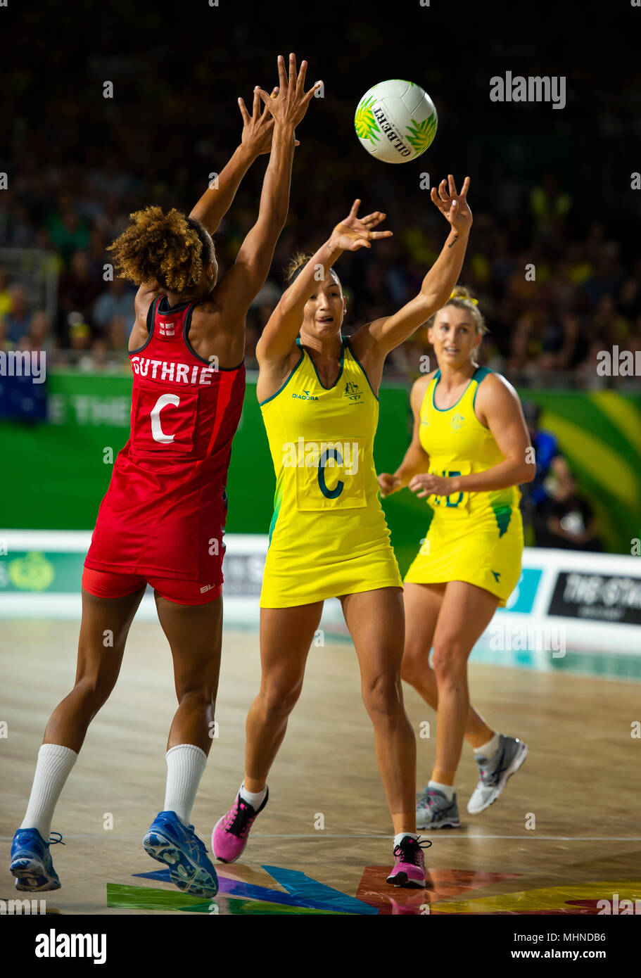 Australia v England Netball Gold Medal Match-Commonwealth Games 2018 ...