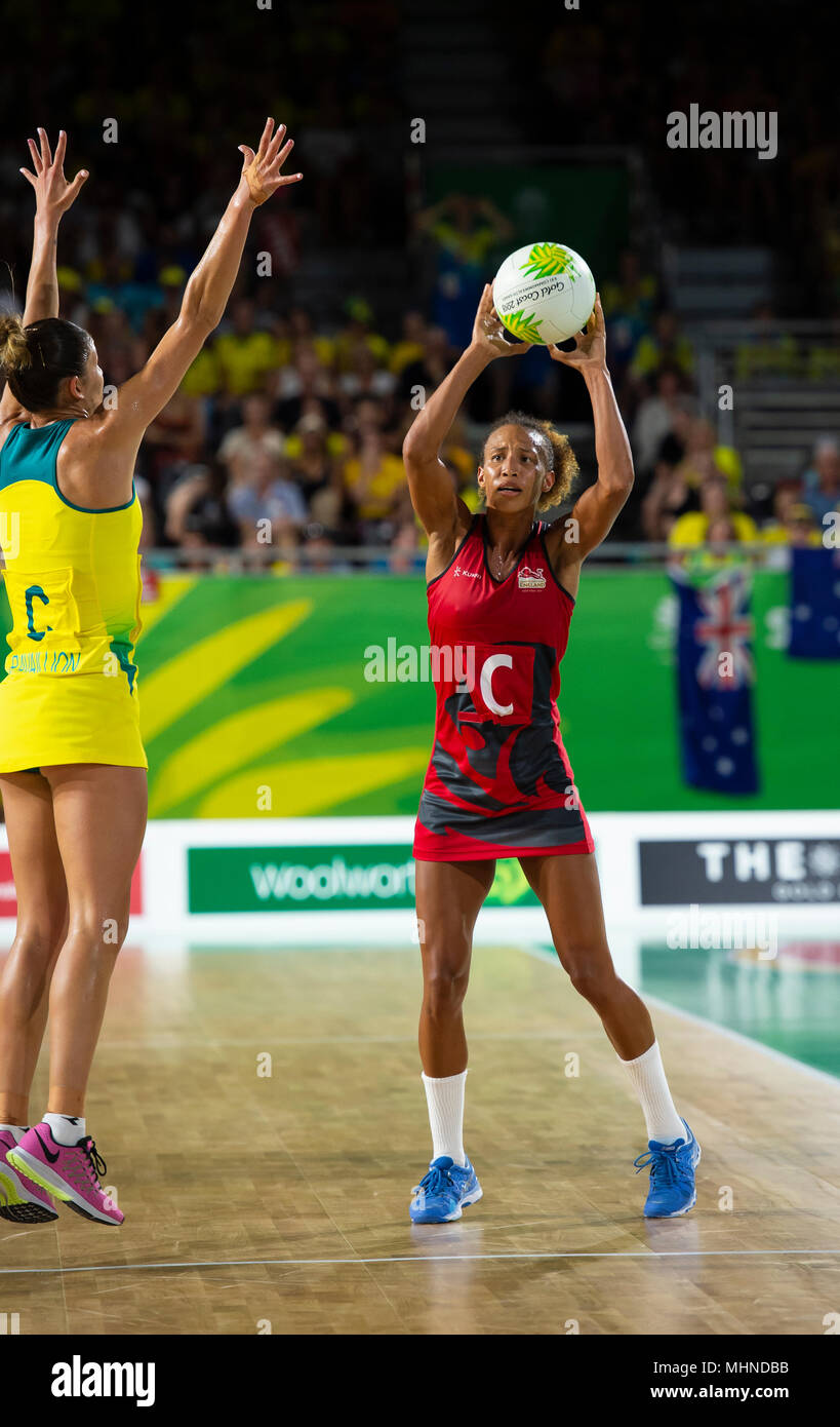 Australia v England Netball Gold Medal Match-Commonwealth Games 2018 ...