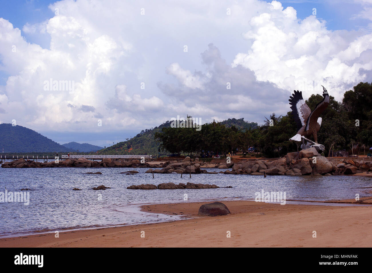 Sinka Islnad Beach, Singkawang, West Kalimantan, Indonesia Stock Photo ...