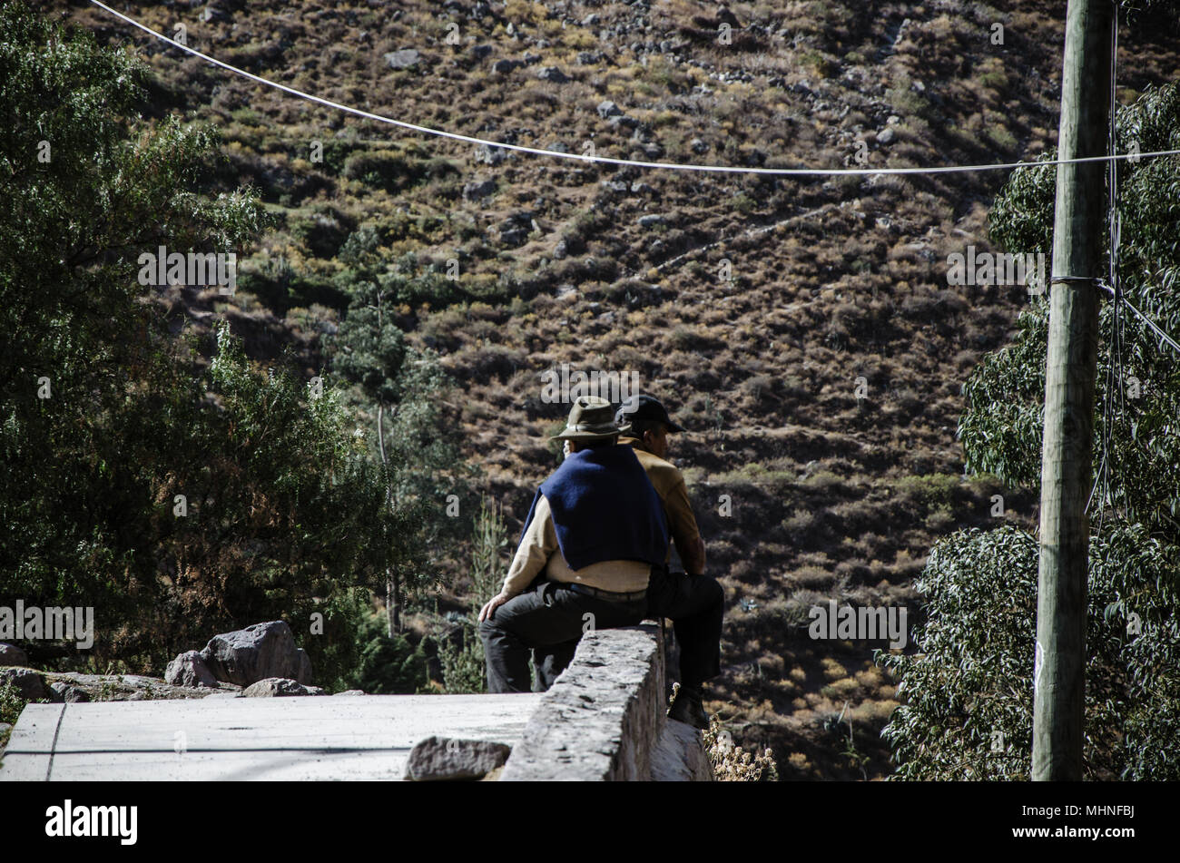 Landscape of Canta - Lima - Peru Stock Photo - Alamy